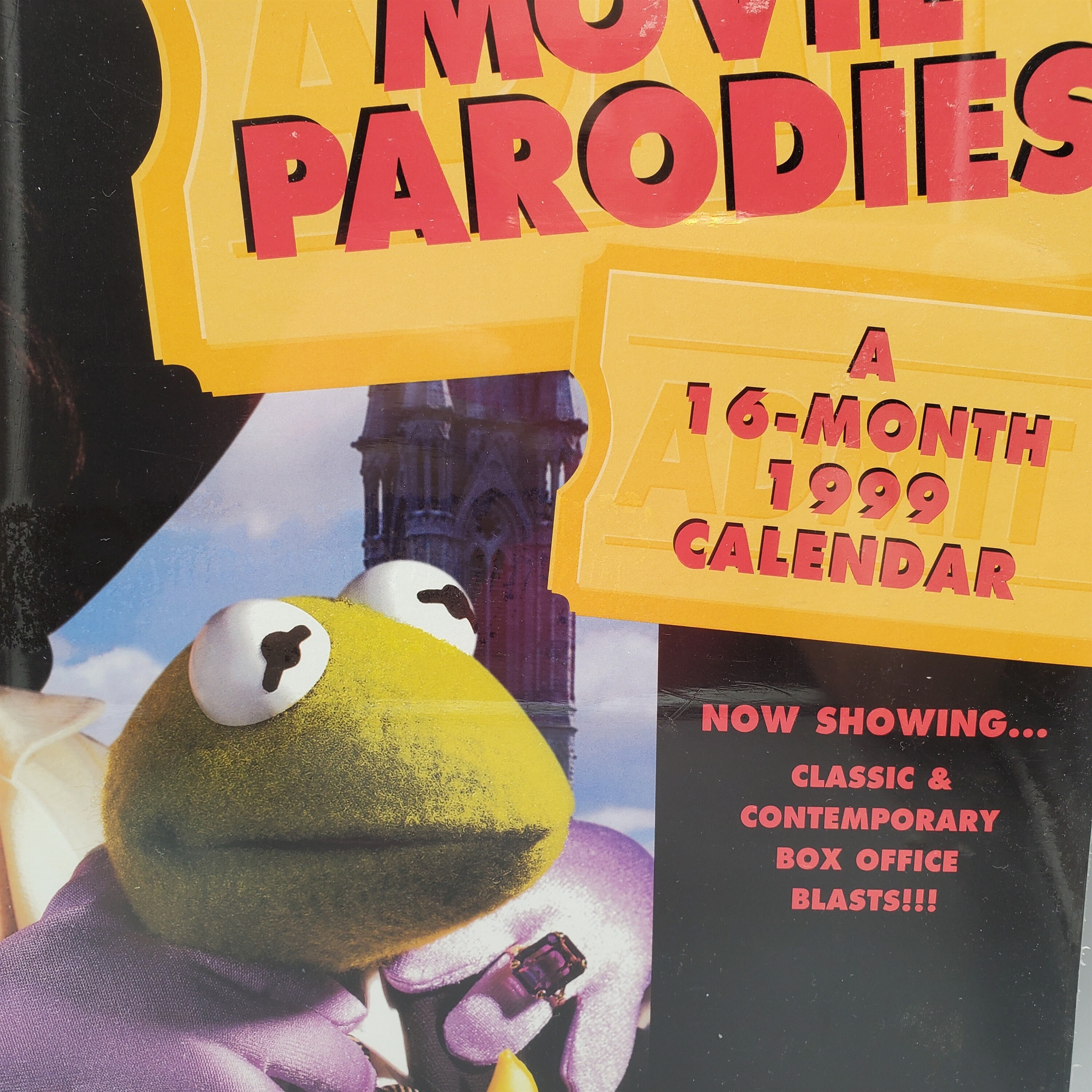 1999 Muppet Movie Parodies Calendar Classic Box Office Blasts 16 Months ...