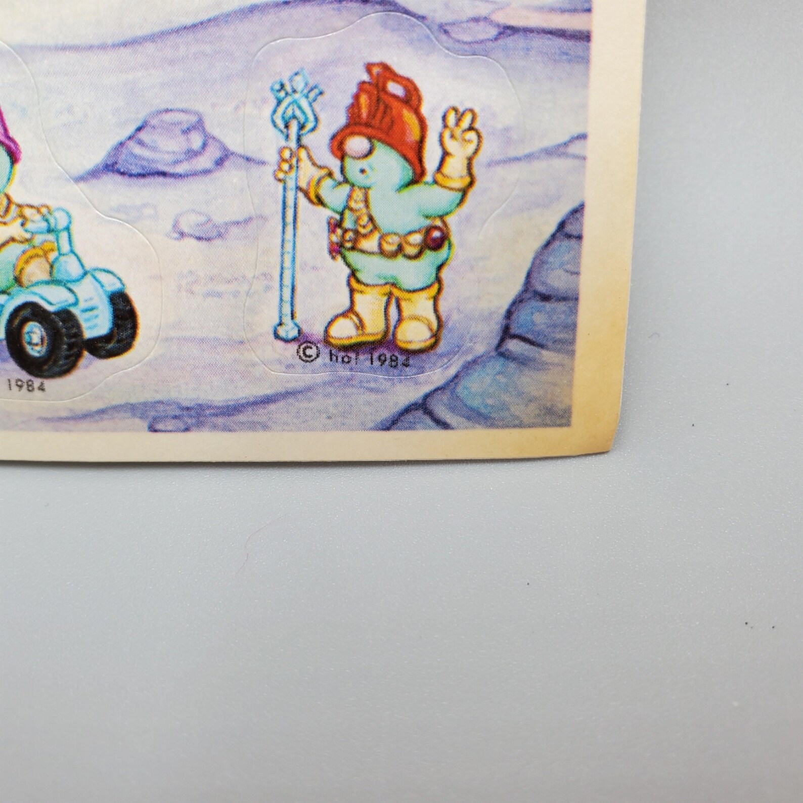 Vintage Fraggle Rock Stickers With Music Instruments 1984 One Sheet ...