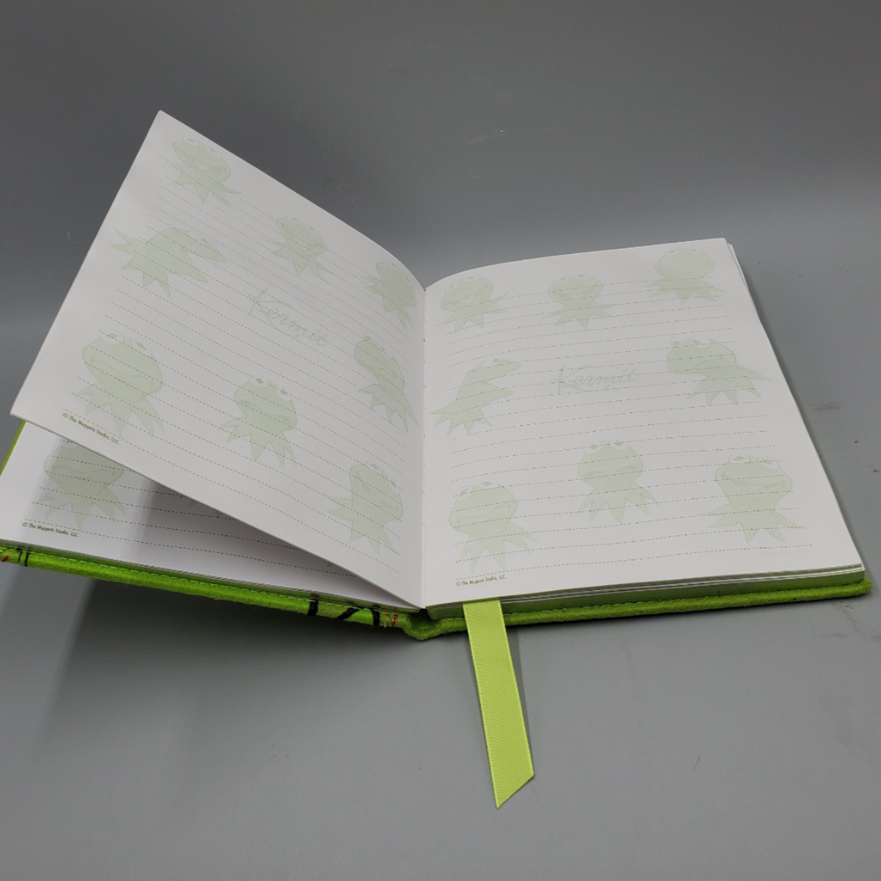 Kermit Frog Journal Notebook Disney Thumbs up Many Faces Inside Rare ...