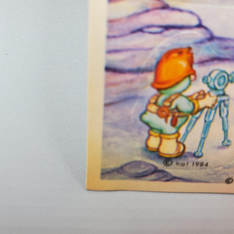 Vintage Fraggle Rock Stickers With Music Instruments 1984 One Sheet ...