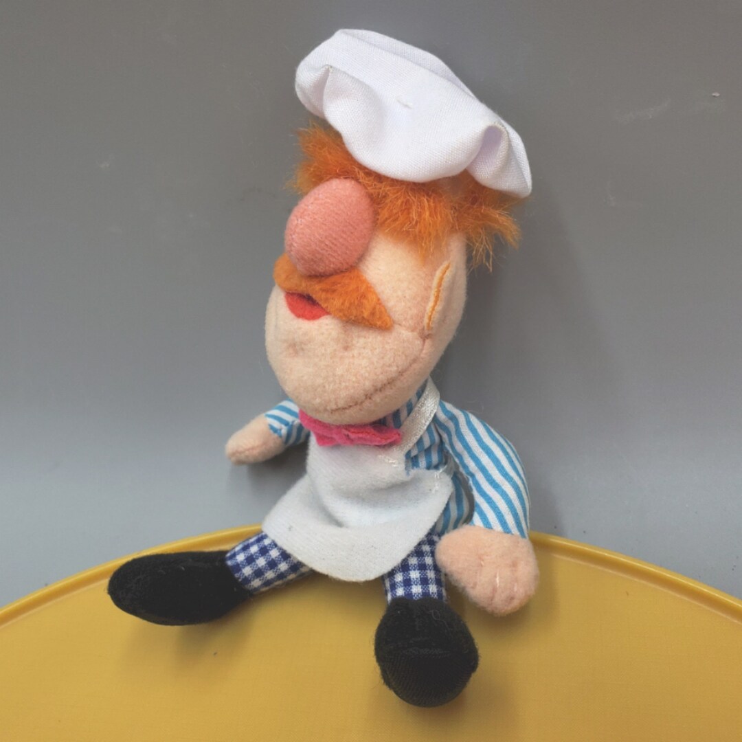 Swedish Chef Finger Puppet Muppets Starbucks Coffee 4 Inch - Etsy