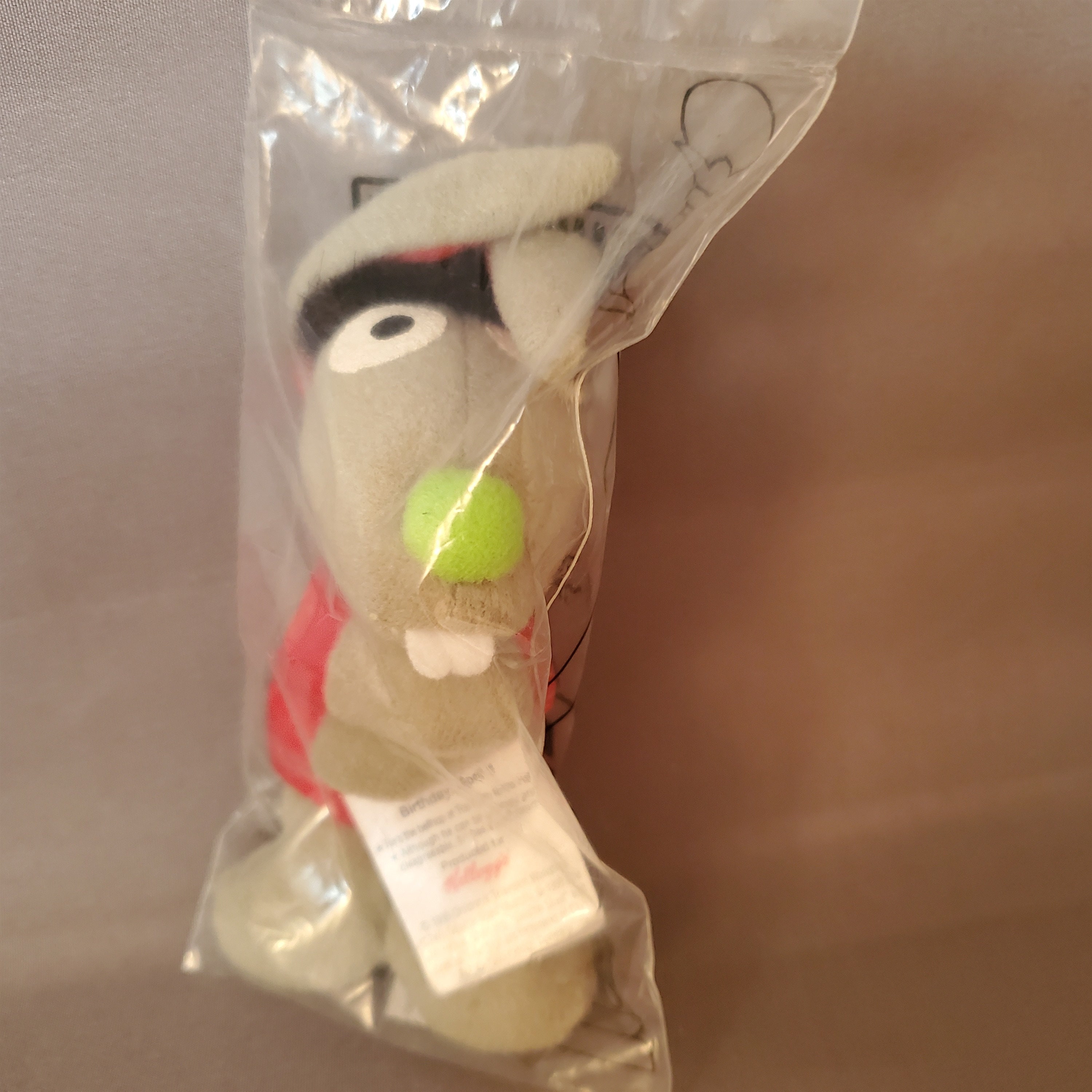 Sesame Street Benny Rabbit Mini Bean Bellhop Kelloggs Cereal - Etsy