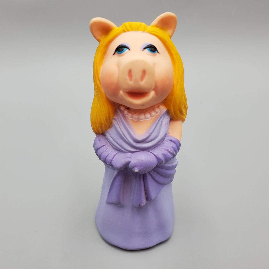 Miss Piggy Finger Puppet Muppets Fisher Price Muppet Show Players 3.5 ...