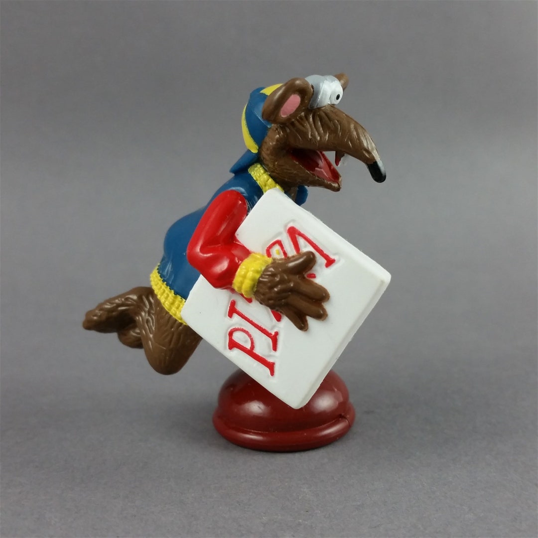 Rizzo Rat Pvc Figure Muppets Pizza Henson 2 Inch - Etsy
