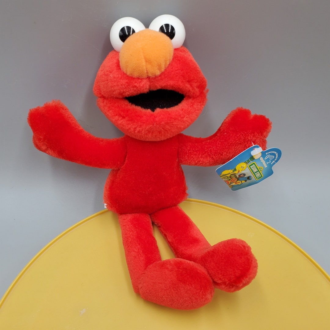 Vintage Applause Elmo Stuffed Animal Plush Sesame Street 10 Inch - Etsy