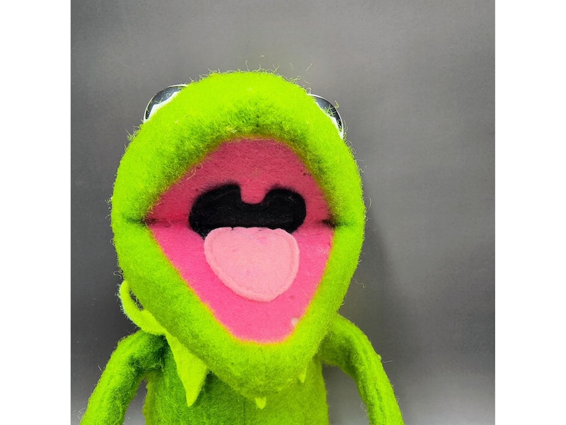 Muppets Kermit Plush Stuffed Animal Doll 850 Fisher Price Vintage 1976 ...