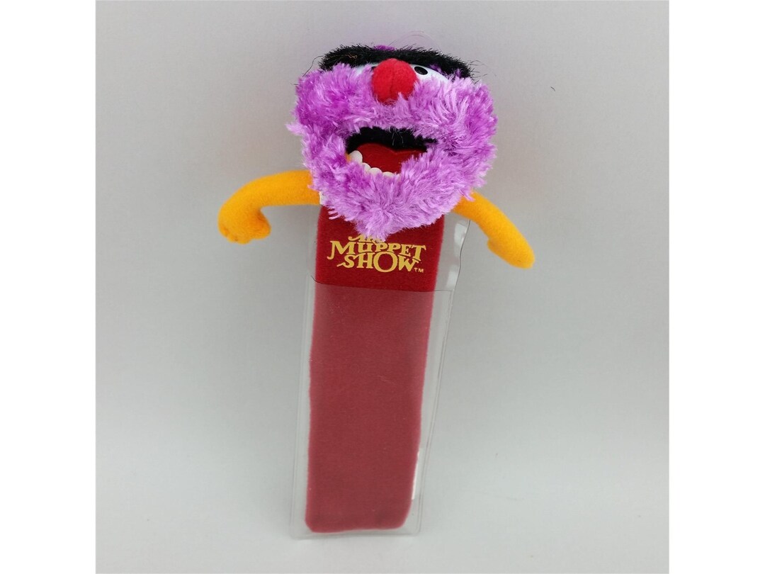 Muppets Show Animal Bookmark Plush Head Arms Sababa Toys - Etsy