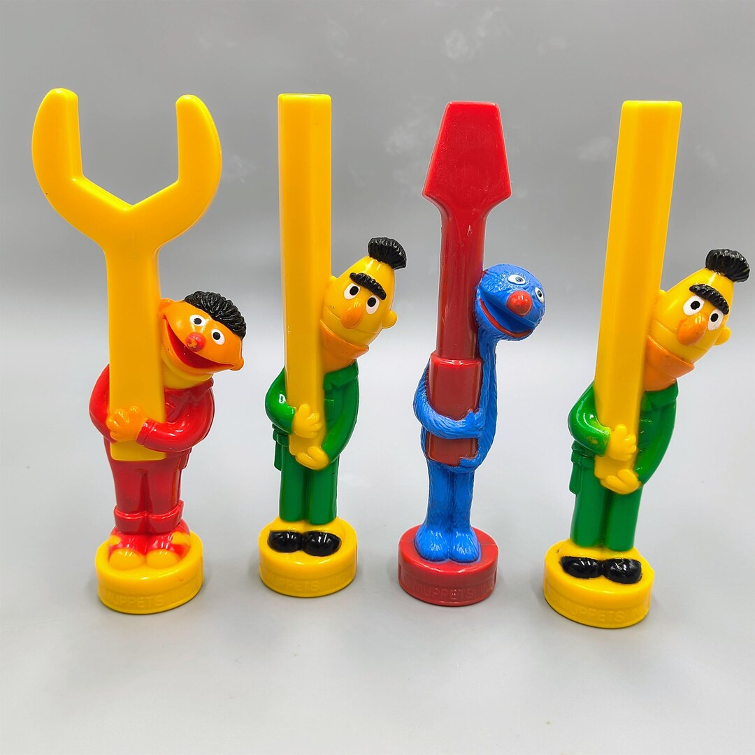 Play Tools From Sesame Street Work Bench Grover Screwdriver Bert Ernie ...