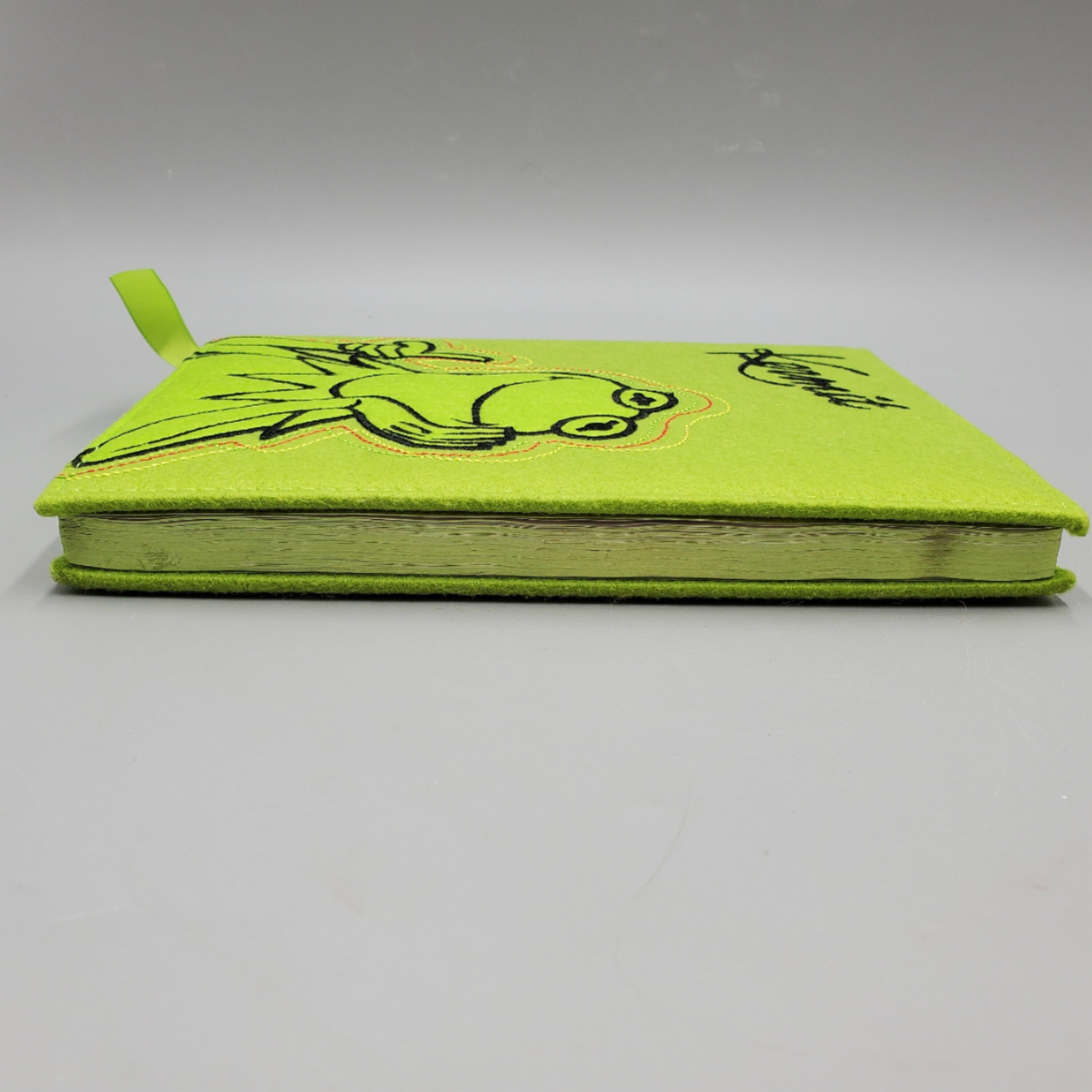 Kermit Frog Journal Notebook Disney Thumbs up Many Faces Inside Rare ...