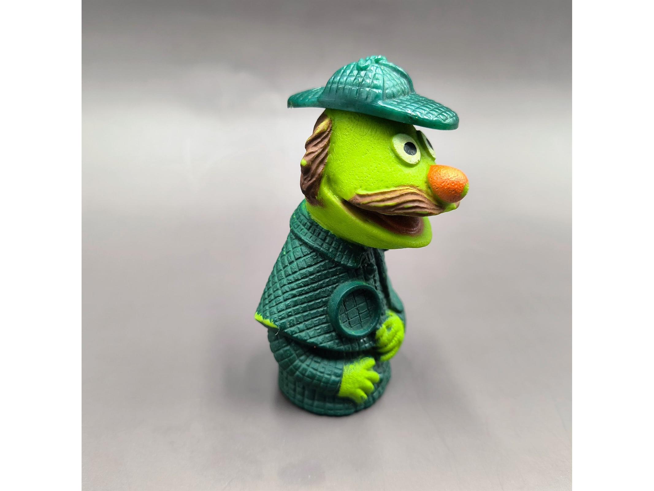 Rare Vintage 70s Questor Sesame Street Detective Sherlock Hemlock ...
