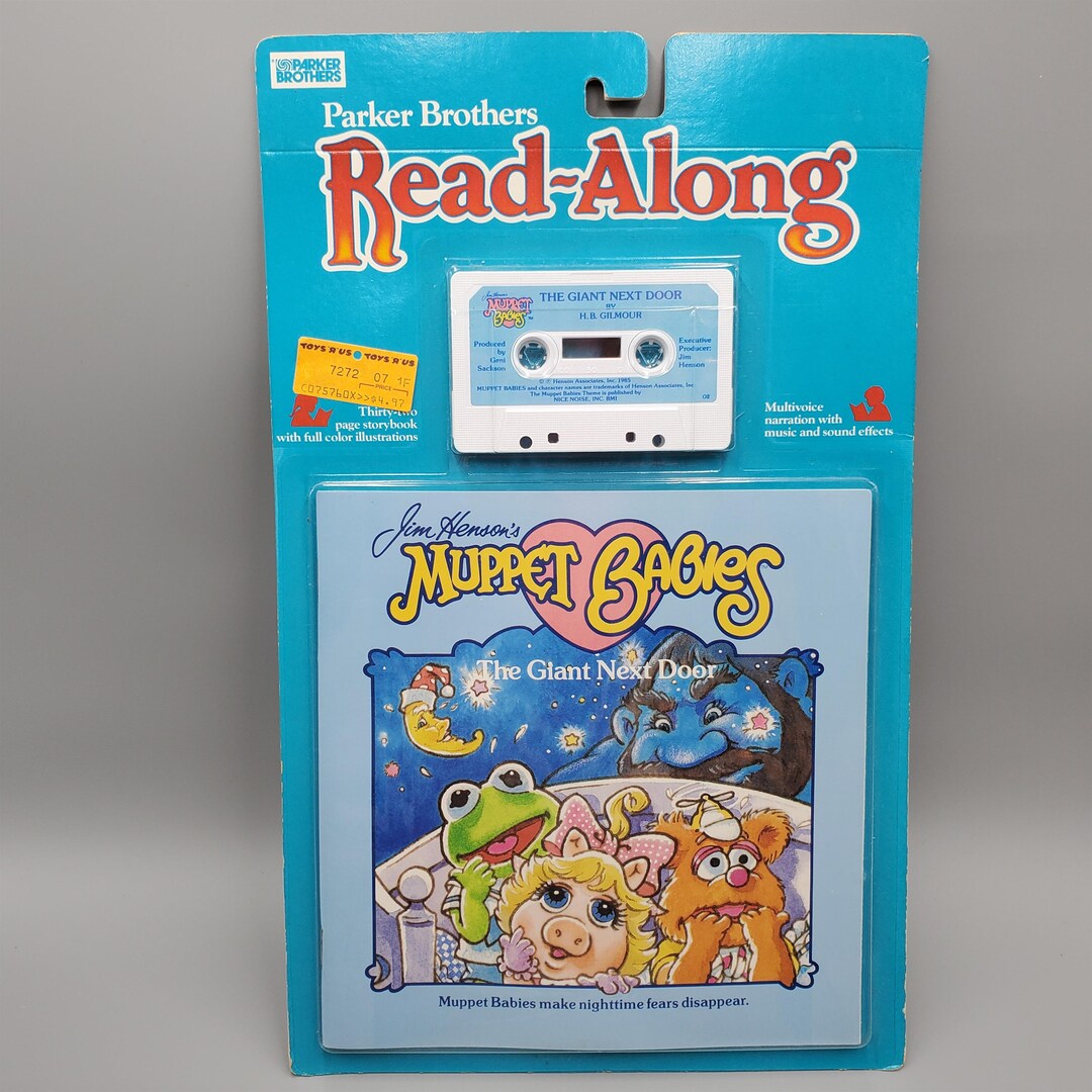 Muppet Babies Read Along Book and Tape the Giant Next Door Nighttime ...