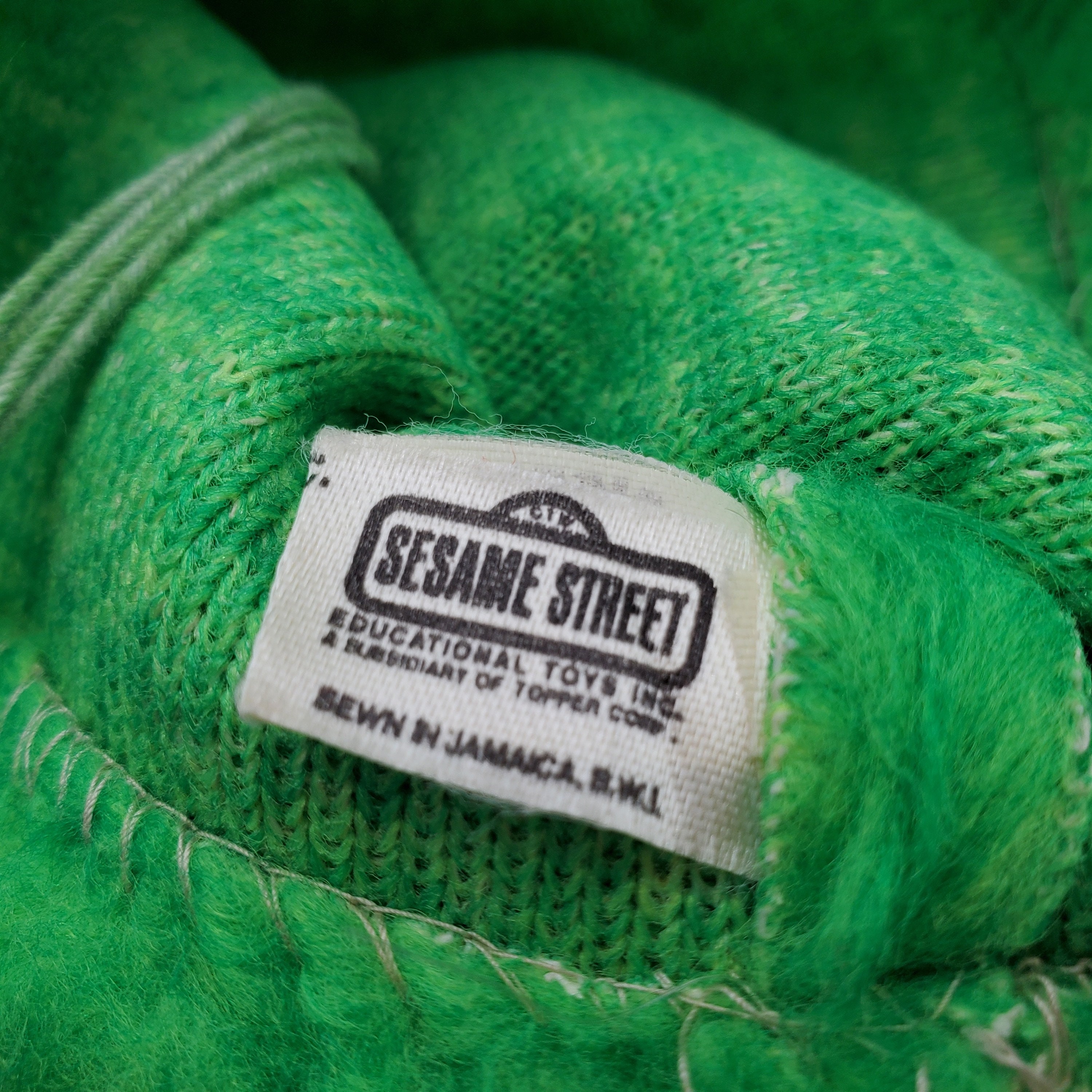 Original Vintage Oscar Hand Puppet Sesame Street Topper - Etsy