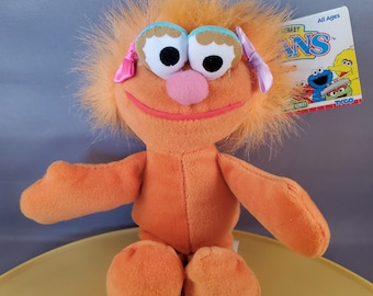 Zoe Sesame Street Plush - Etsy
