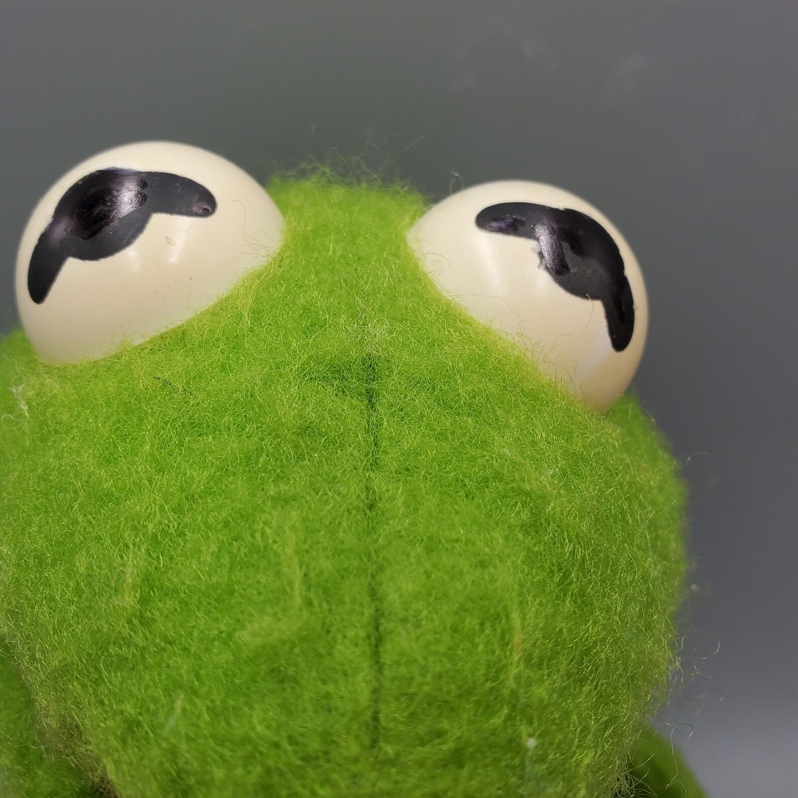 Muppets Kermit Plush Stuffed Animal Doll 850 Fisher Price Vintage - Etsy