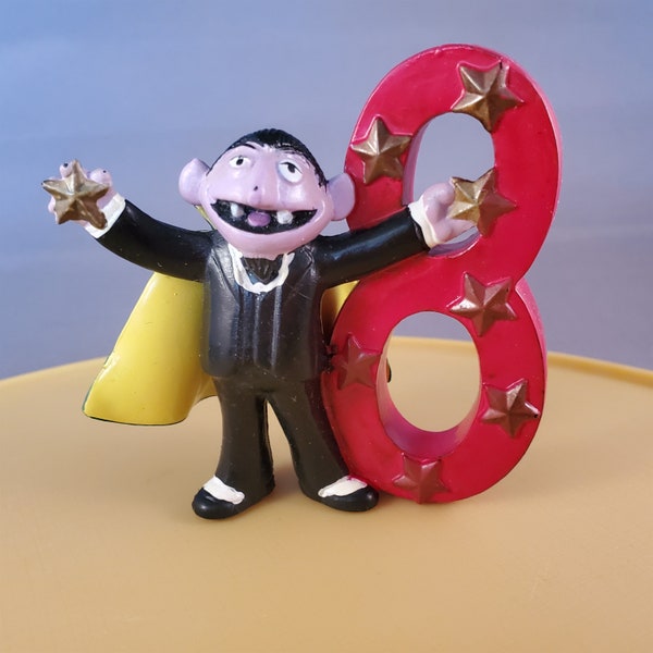 Count Von Count Cake Topper - Etsy