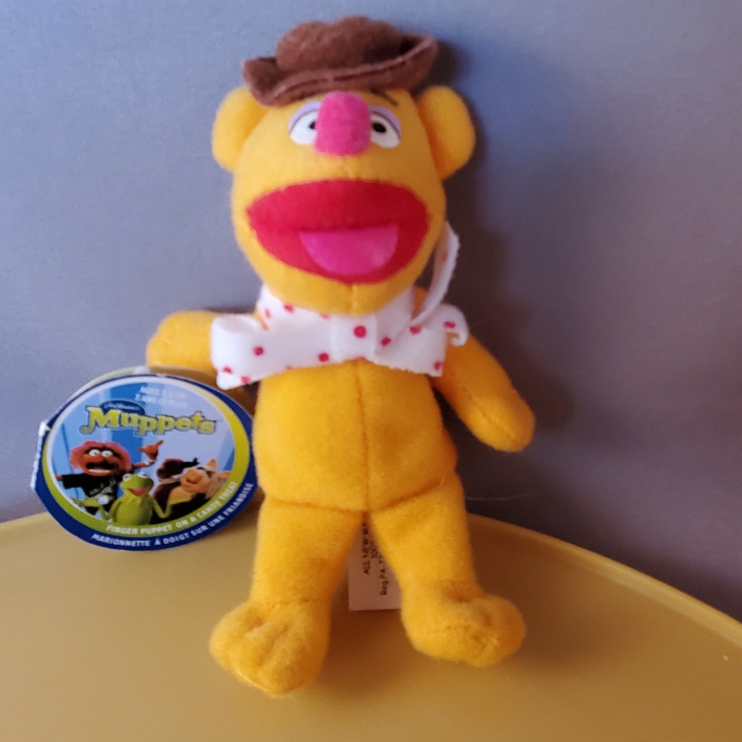 Fozzie Bear Finger Puppet Muppets Starbucks Coffee 4 Inch With - Etsy