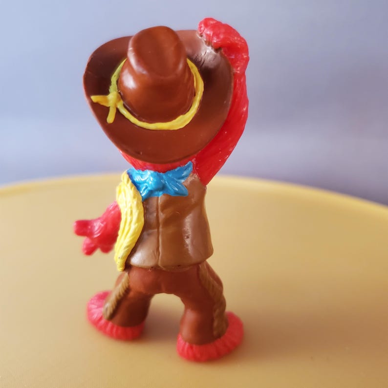 Elmo Cowboy Pvc Figure Sesame Street Applause Old West 3 Inch - Etsy