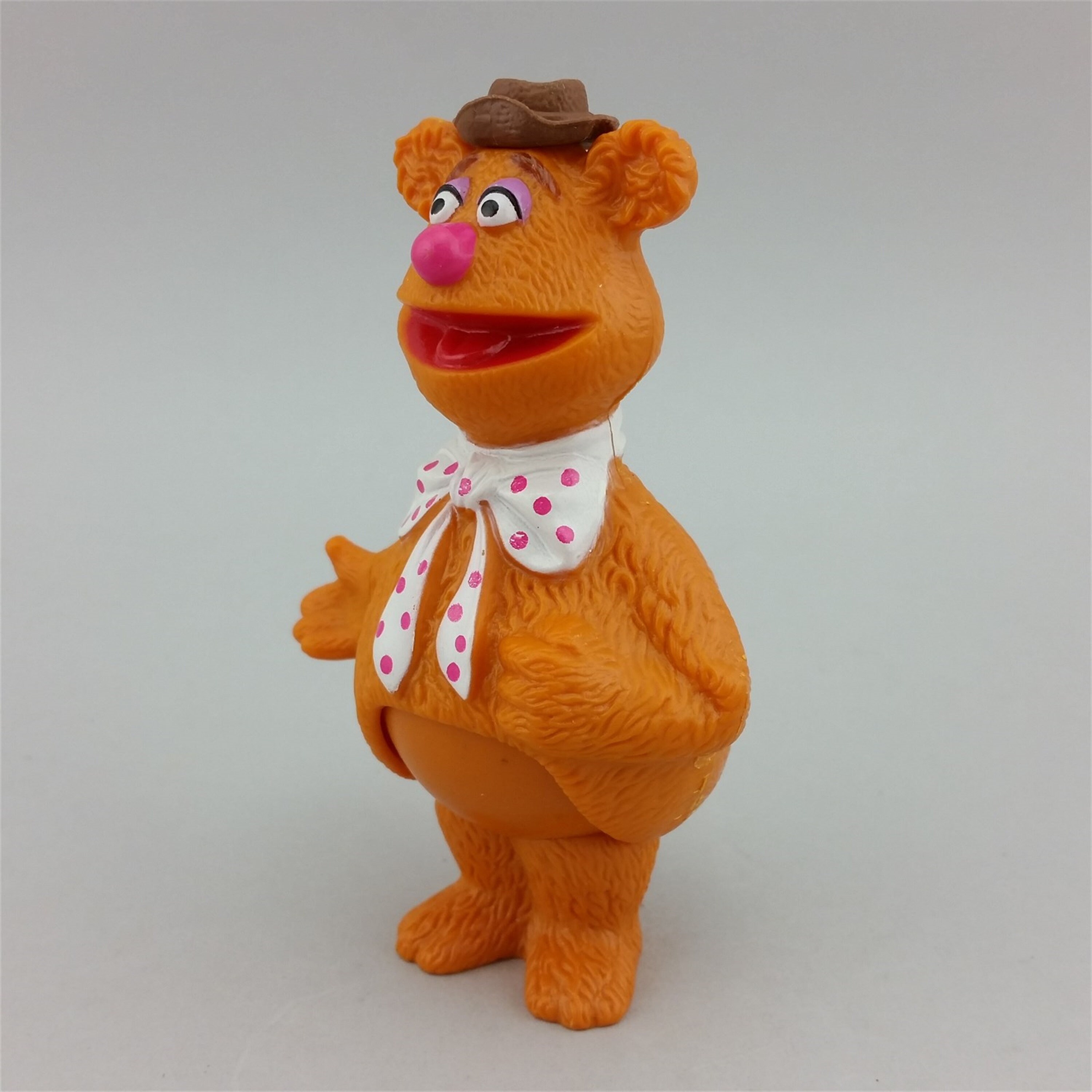 Fozzie Bear Stick Puppet Muppet Show Player Fisher Price Bendable 4 ...