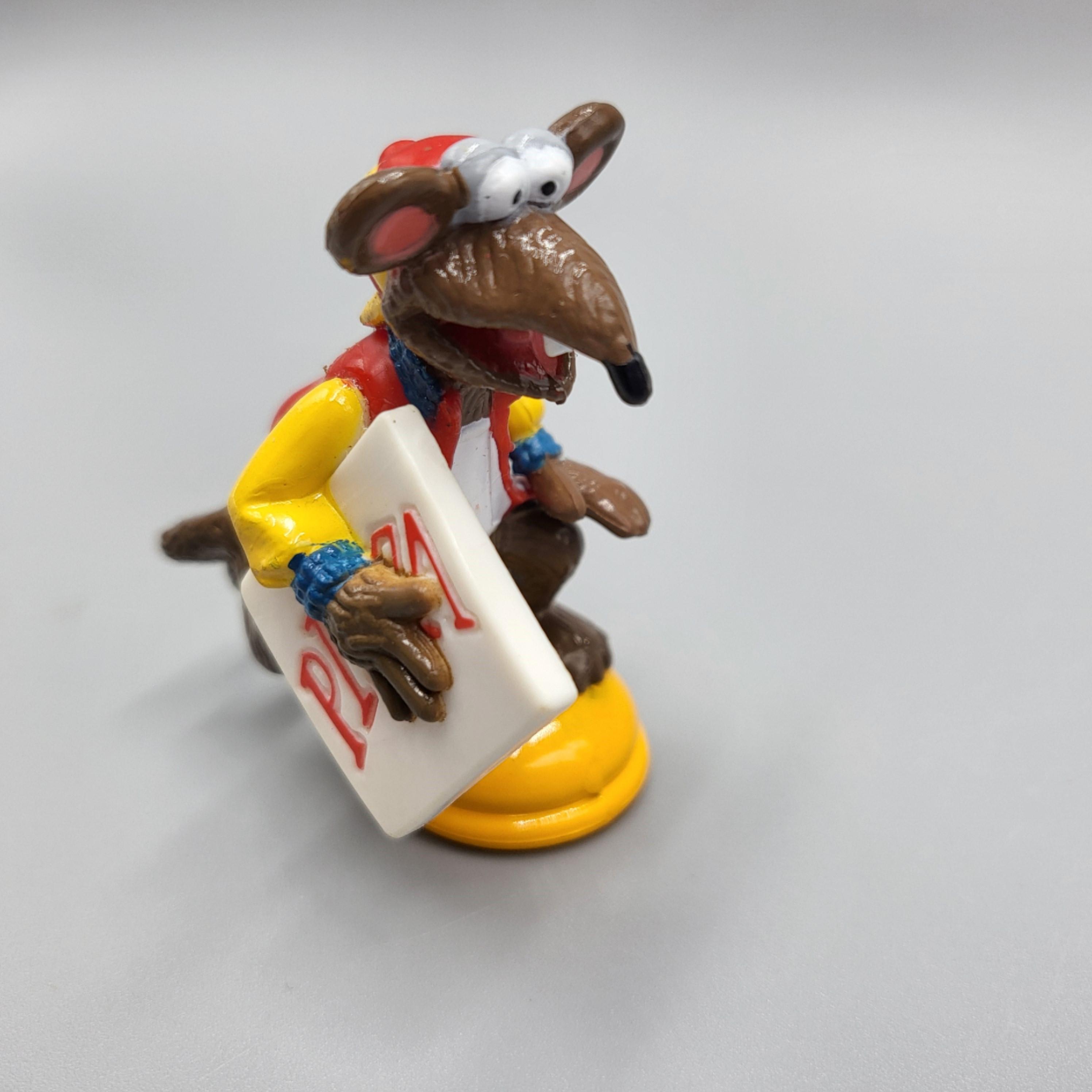 Rizzo Rat Pvc Figure Muppets Pizza Henson 2 Inch - Etsy