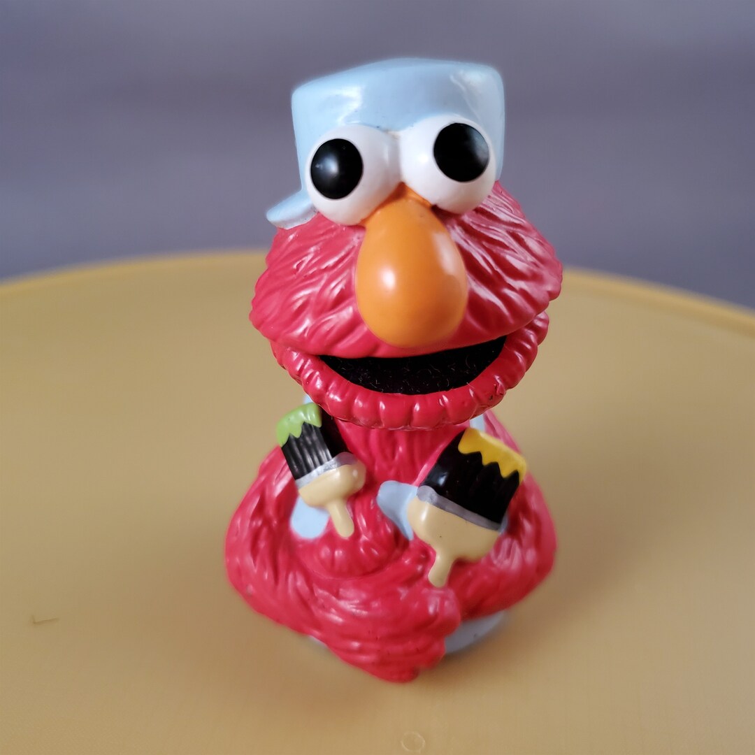 Elmo Painter Finger Puppet Sesame Street Applause People in - Etsy