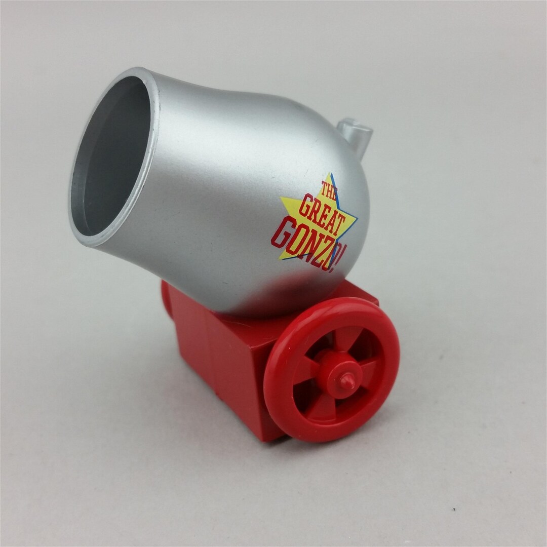 Great Gonzo Stunt Cannon Wheels Turn Muppet Vision 3D 2 Inch - Etsy