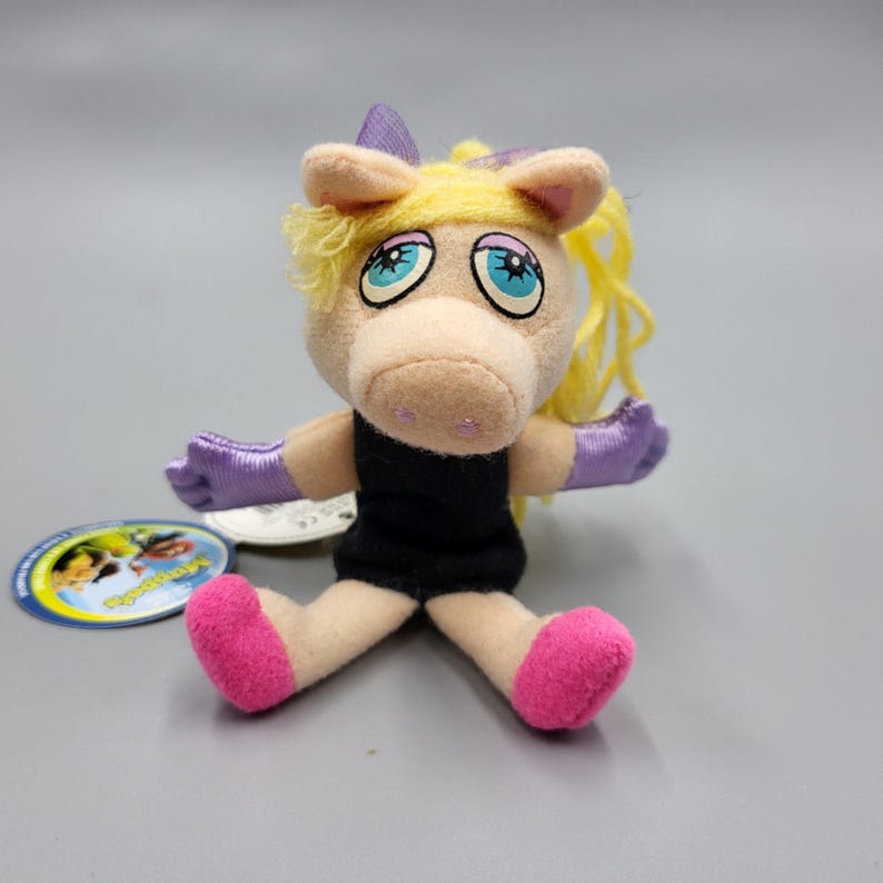Miss Piggy Finger Puppet Muppets Starbucks Coffee 4 Inch - Etsy