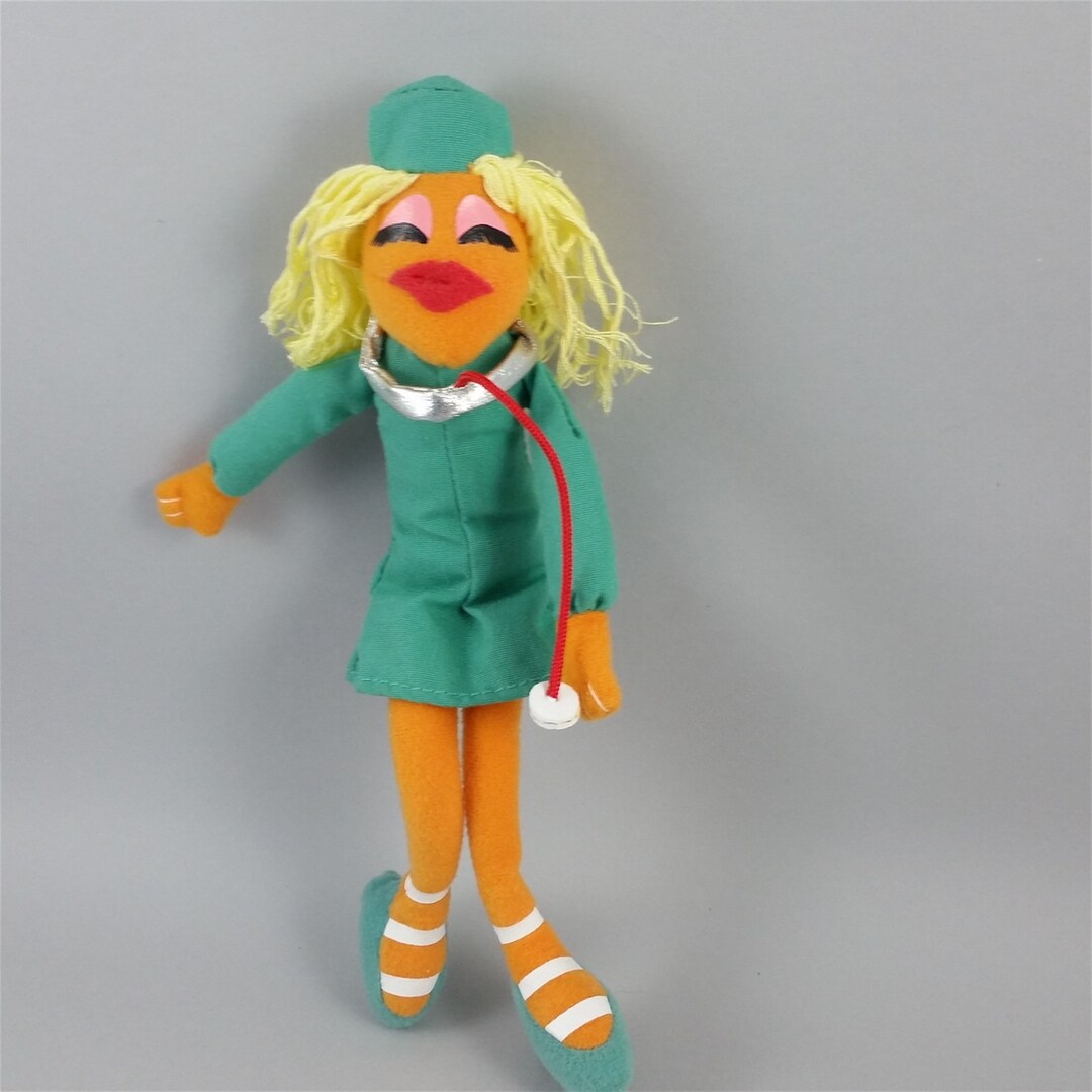 Nurse Janice Plush Doll Muppets Sababa Toys 8 Inch - Etsy