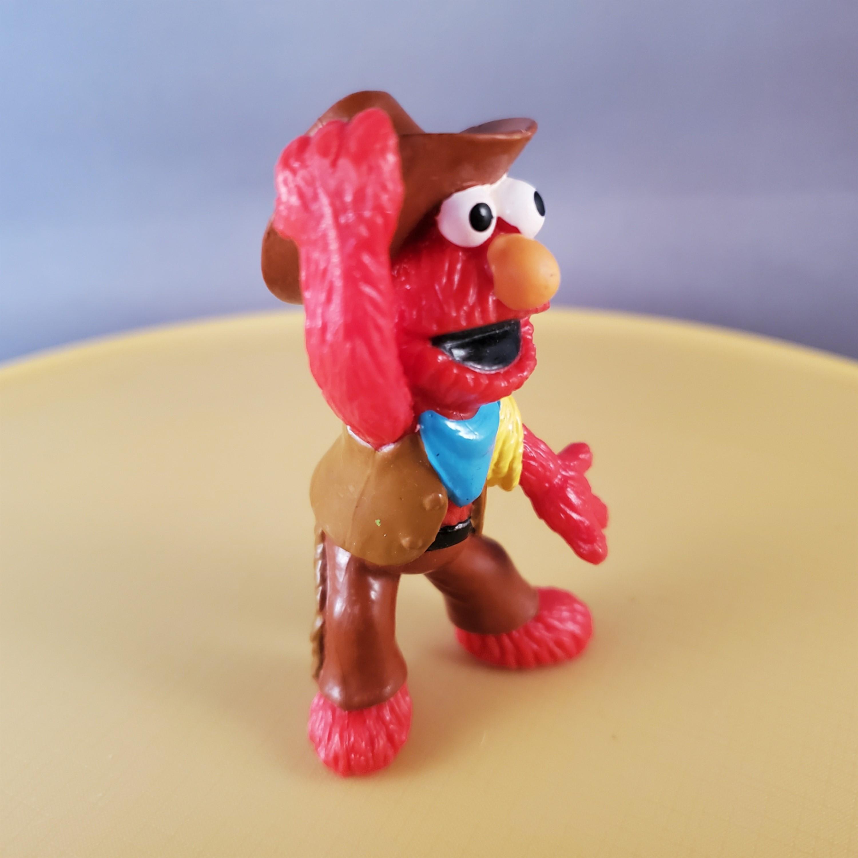 Elmo Cowboy Pvc Figure Sesame Street Applause Old West 3 Inch - Etsy