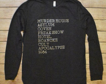 Ahs Shirt - Etsy