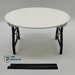 1:6 Scale Round Folding Card Table 3D Printed Miniature Prop Action ...