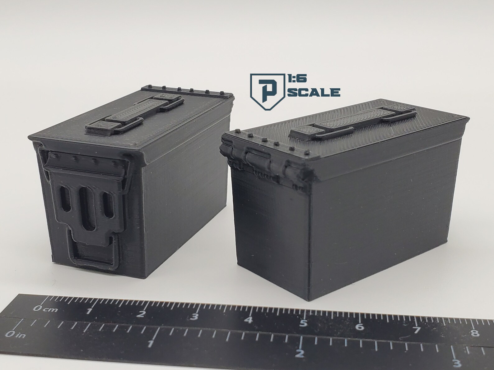 1:6 Scale Military Ammo Can 3D Printed Miniature Prop Action Figure ...