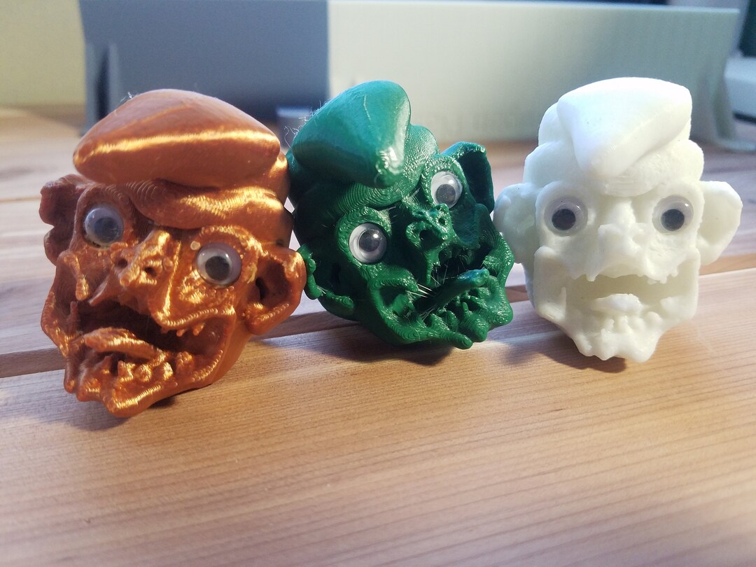 Goblin Head Magnet Fridge & File Cabinet Decor Many Colors Available - Etsy