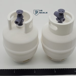 1:6 Scale Propane Tank 3D Printed Miniature Model Garage Diorama Action ...