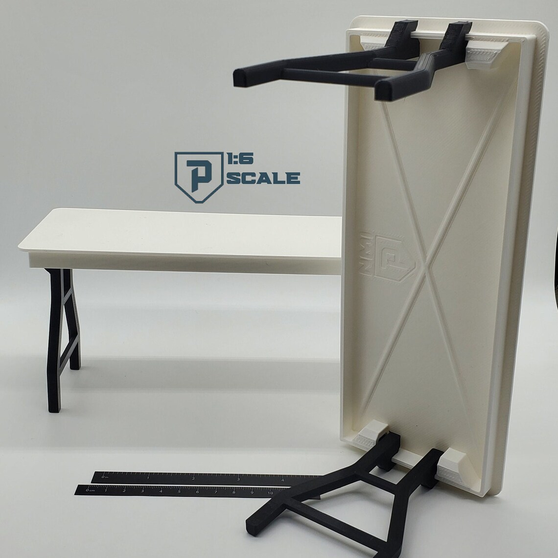 1:6 Scale Folding Table 3D Printed Miniature Prop Action - Etsy