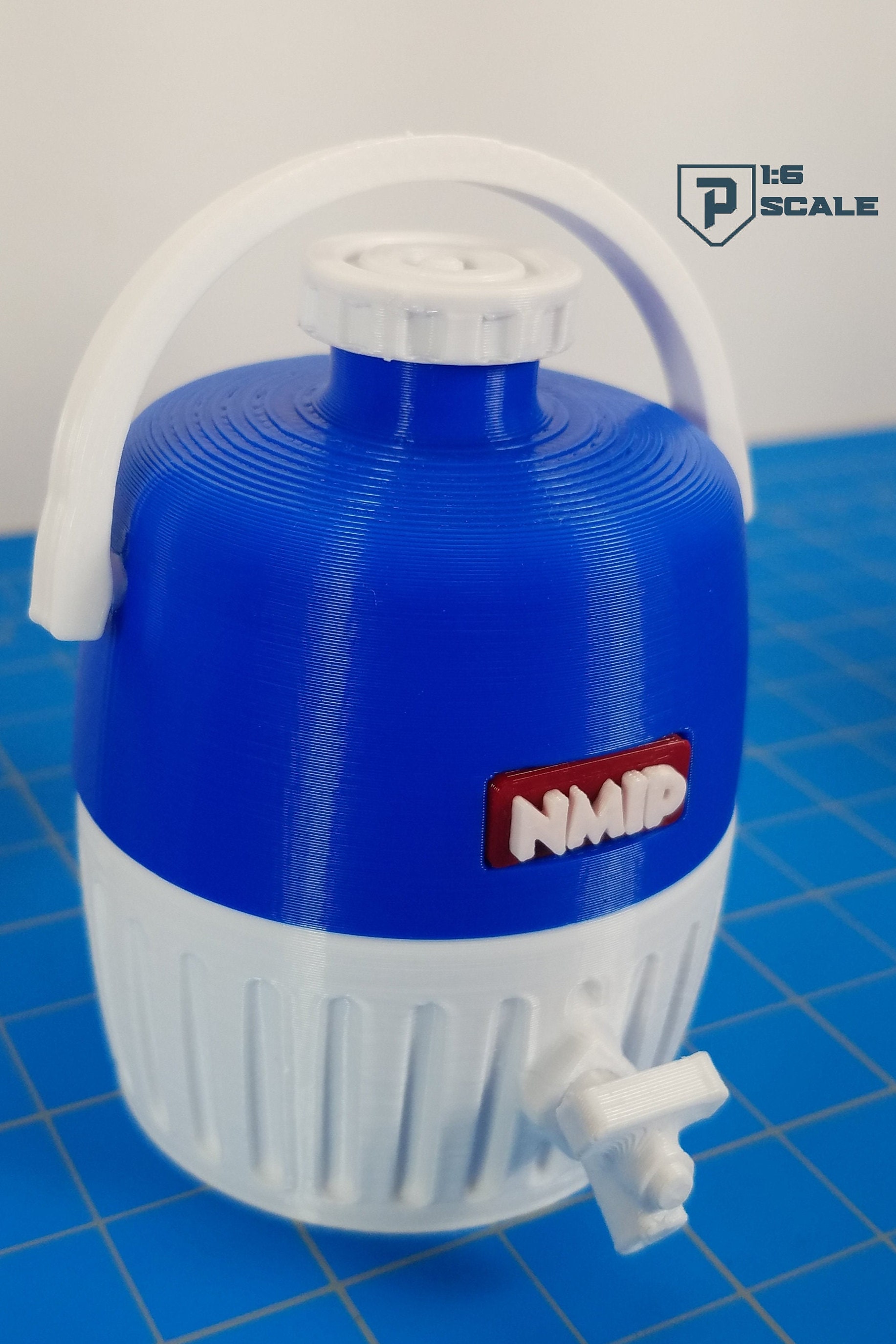 1:6 Scale Water Jug Vintage Style 3D Printed Miniature Prop Action ...