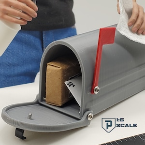 1:6 Scale Mailbox 2 Sizes Small Container 3D Printed Miniature ...