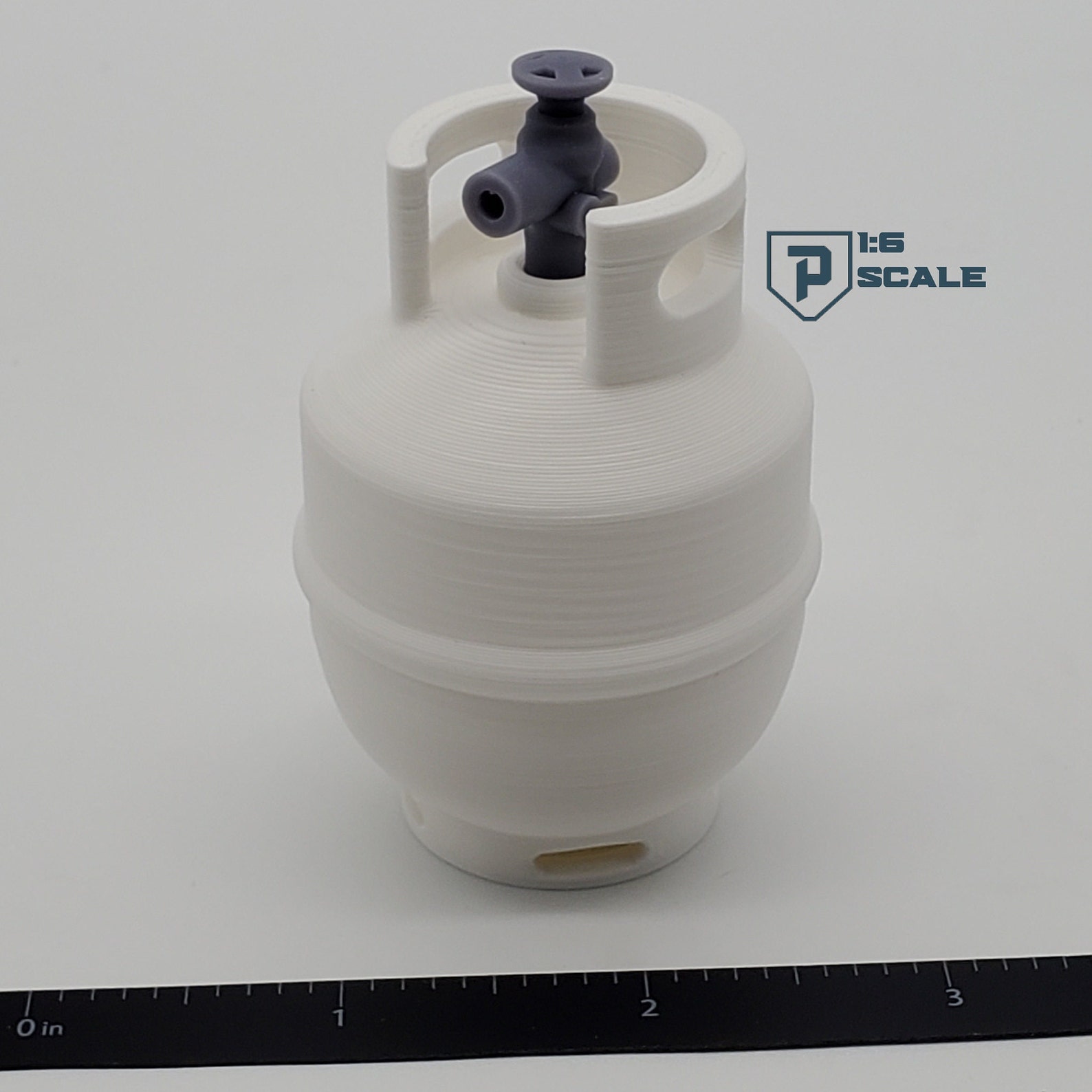 1:6 Scale Propane Tank 3D Printed Miniature Model Garage Diorama Action ...