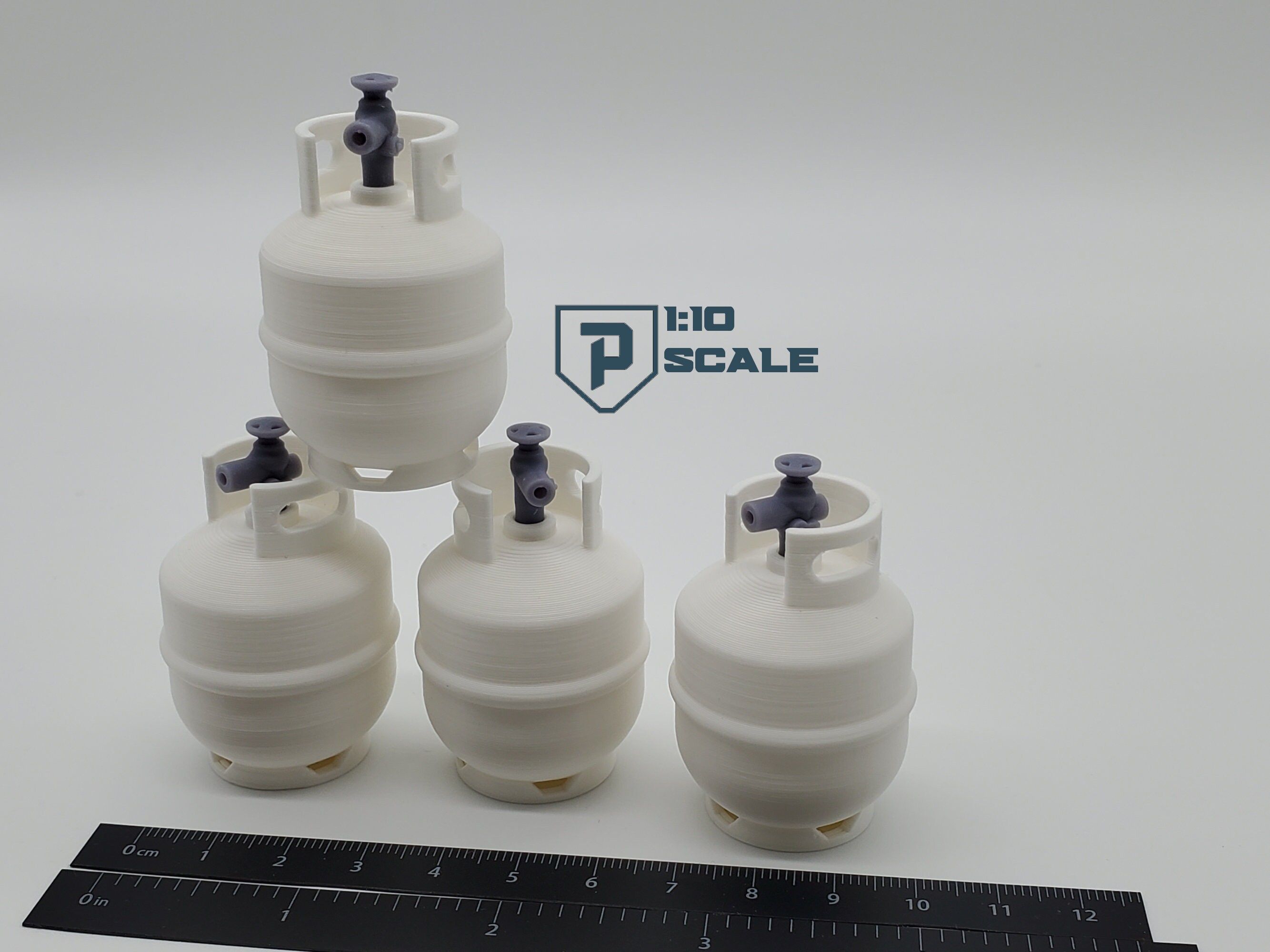 1:10 Scale Propane Tank 3D Printed Miniature RC Model Garage Diorama ...
