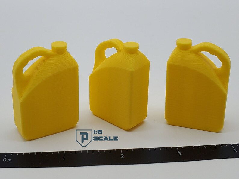 1:6 Scale Engine Coolant Jug 3 Pack 3D Printed Miniature - Etsy