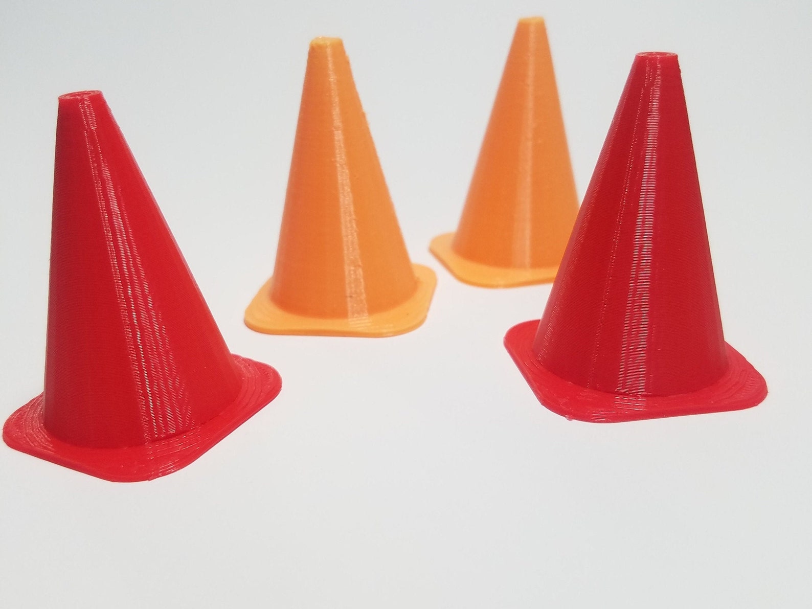 1:10 Scale Traffic Cone 2 Pack RC Accessory Garage Diorama | Etsy