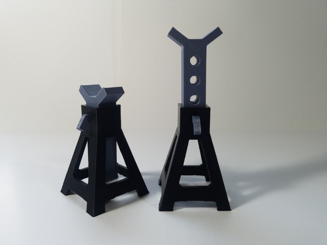 1:10 Scale Jack Stands "6 Ton" - 2 Pack - Adjustable - Scale RC ...
