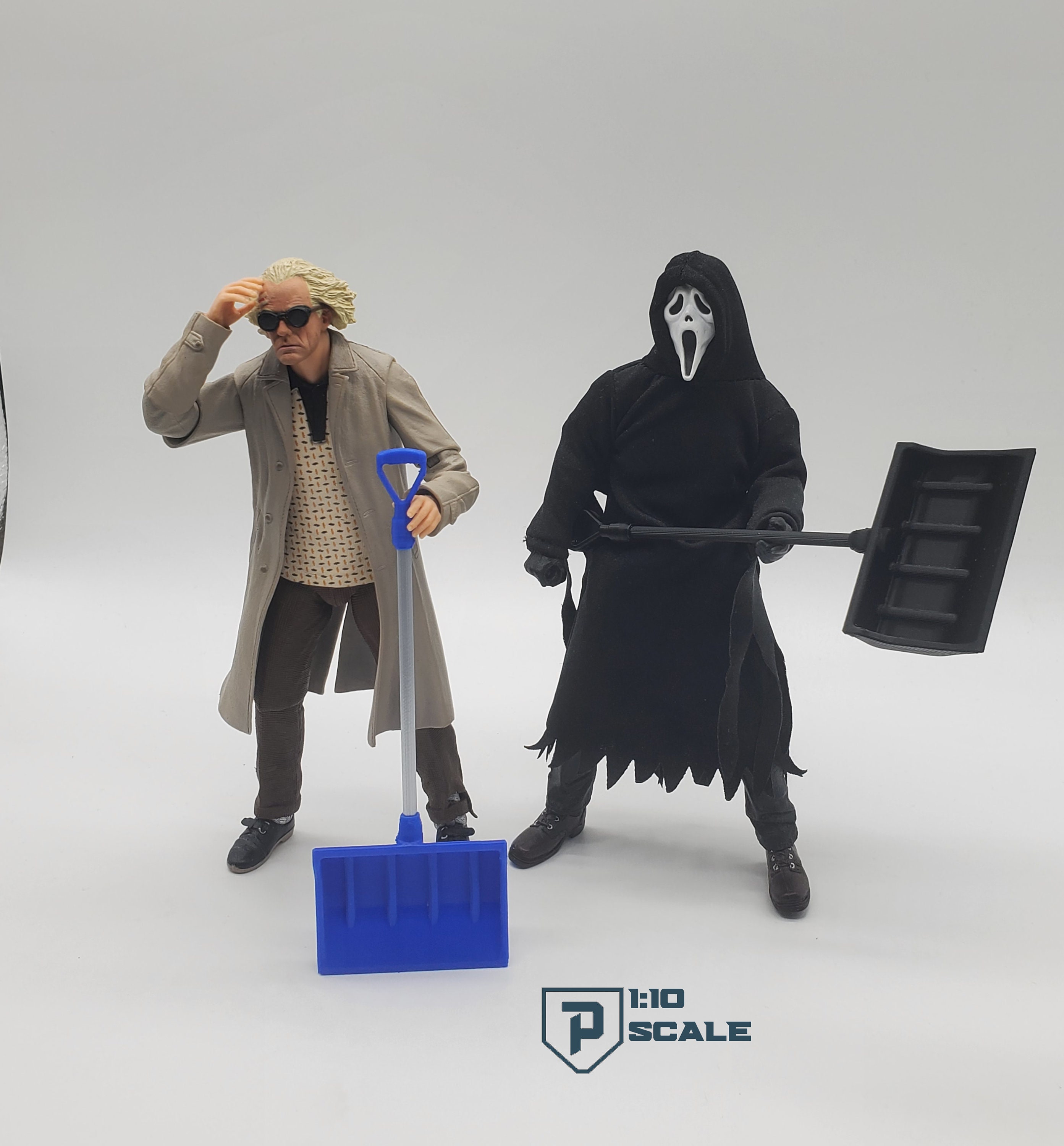 1:10 Scale Snow Shovel 3D Printed Miniature Prop Action Figure Doll ...