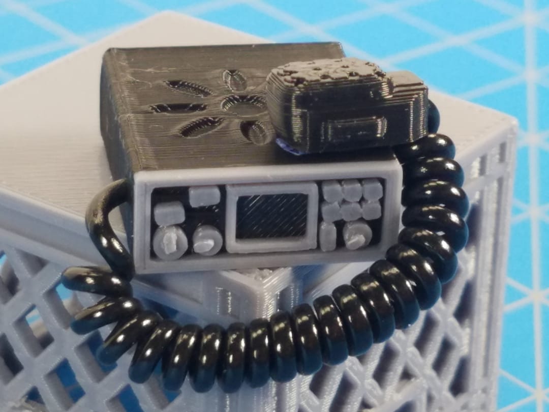 1:10 Scale CB Radio - 2 Pack - Perfect for RC Vehicle or Garage! 3D ...