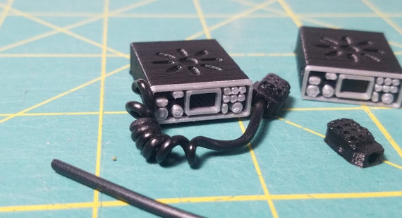 1:10 Scale CB Radio 2 Pack Perfect for RC Vehicle or | Etsy