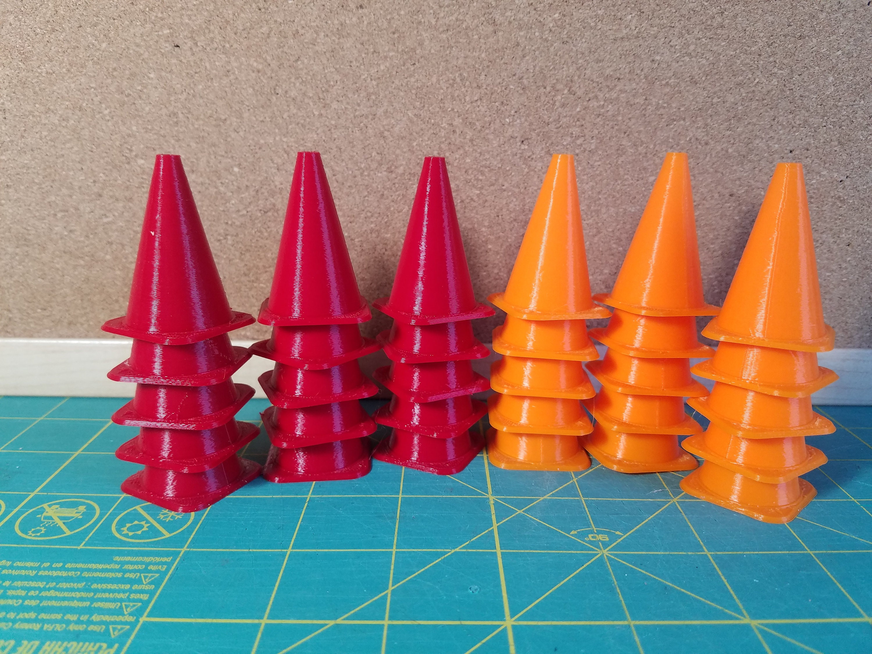 1:10 Scale Traffic Cone 2 Pack RC Accessory Garage Diorama | Etsy