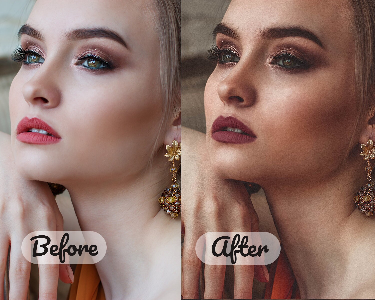 Metal Look Adobe Lightroom Presets Pack (PC & Mobile) - Etsy