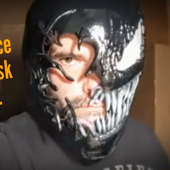 Digital JPEG Open Faced Venom Patterns | Etsy