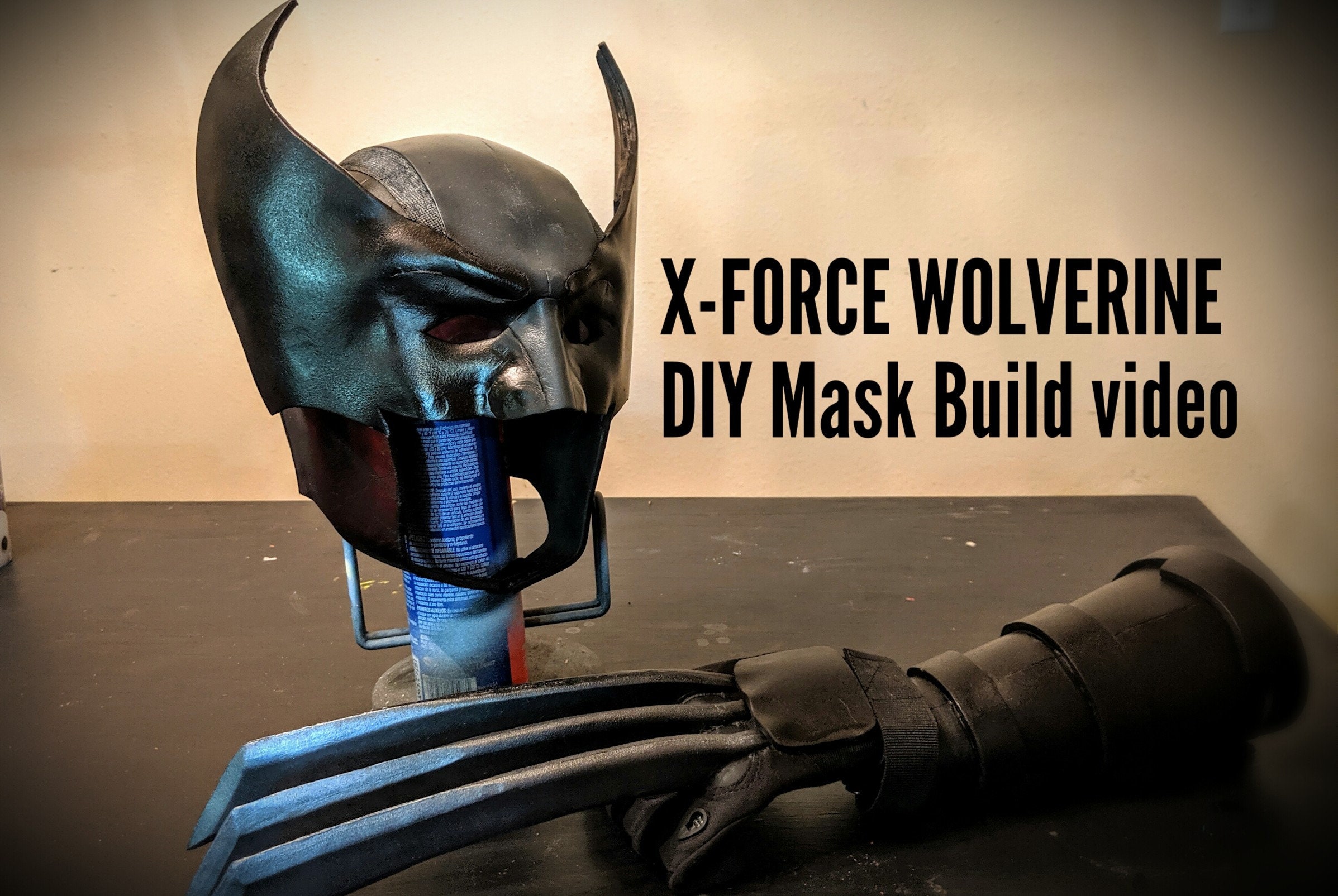 Digital JPEG Wolverine X-force and Comic Style Mask - Etsy