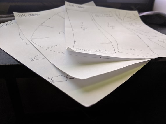 JPEG Skull Pattern for EVA Foam | Etsy