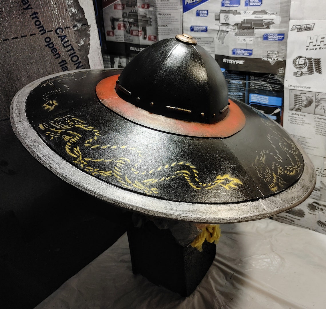 Digital JPEG Patterns Kung Lao MK 2021 Cosplay Hat Patterns - Etsy
